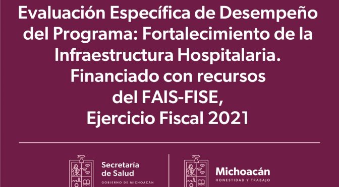 SALUD | Evaluación Específica de Desempeño del Programa ...
