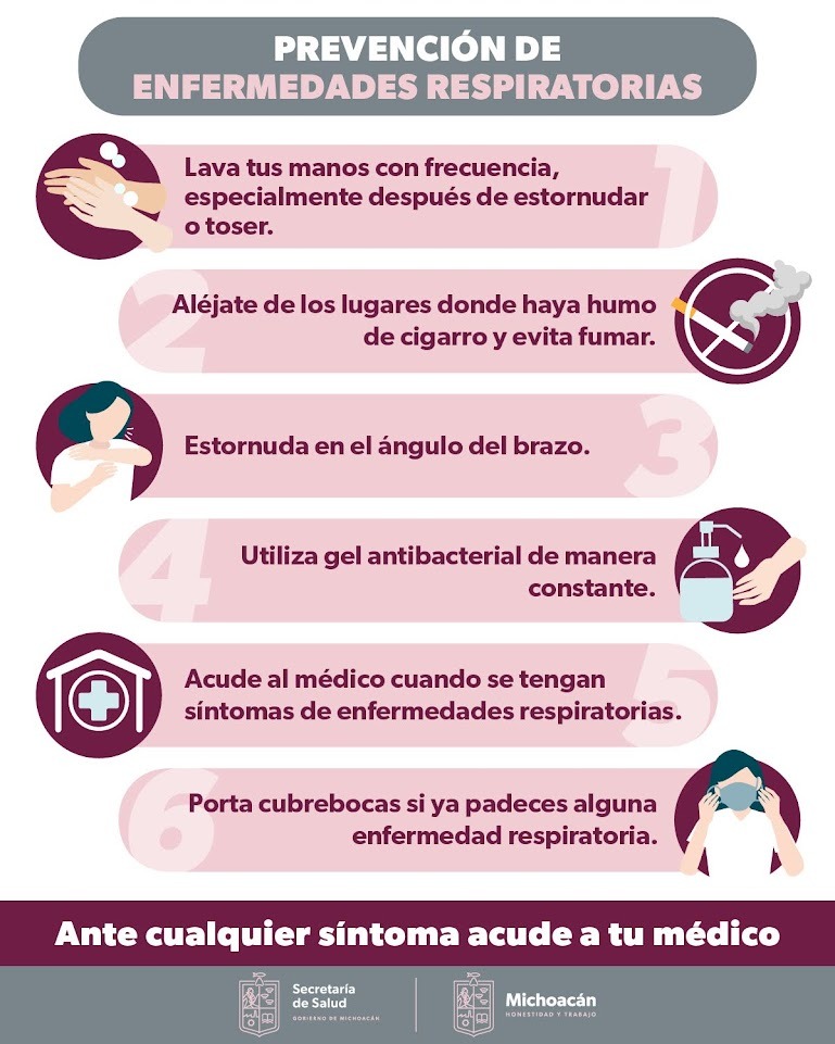 SALUD | Sigue estas recomendaciones de la SSM para evitar padecimientos respiratorios