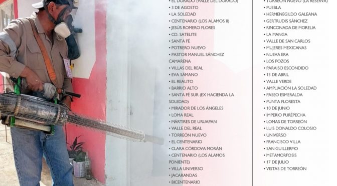 SALUD | Mantiene SSM trabajos de fumigación contra el dengue en Morelia